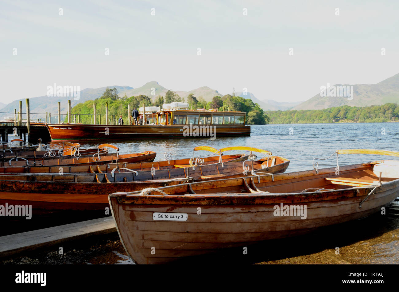 Derwentwater special boats hi-res stock photography and images - Alamy