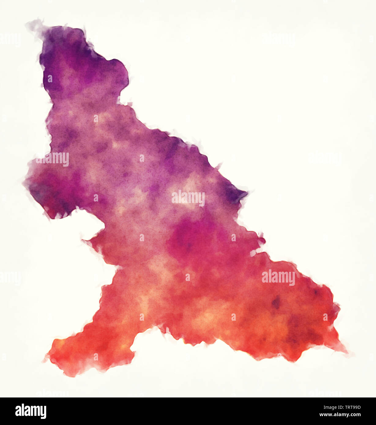 Haut mbomou silhouette map hi-res stock photography and images - Alamy