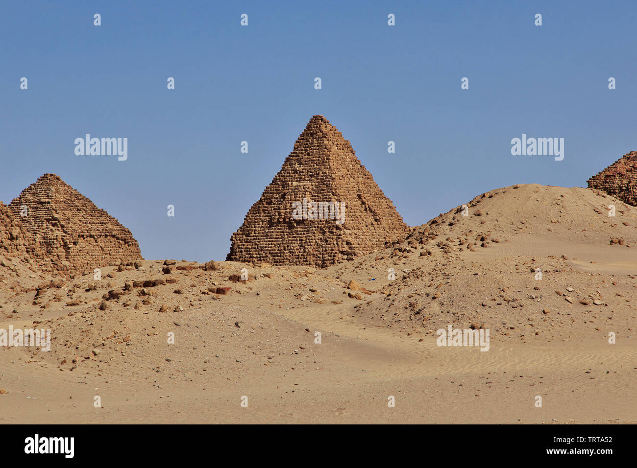 Ancient pyramids of Nuri, Sudan Stock Photo - Alamy