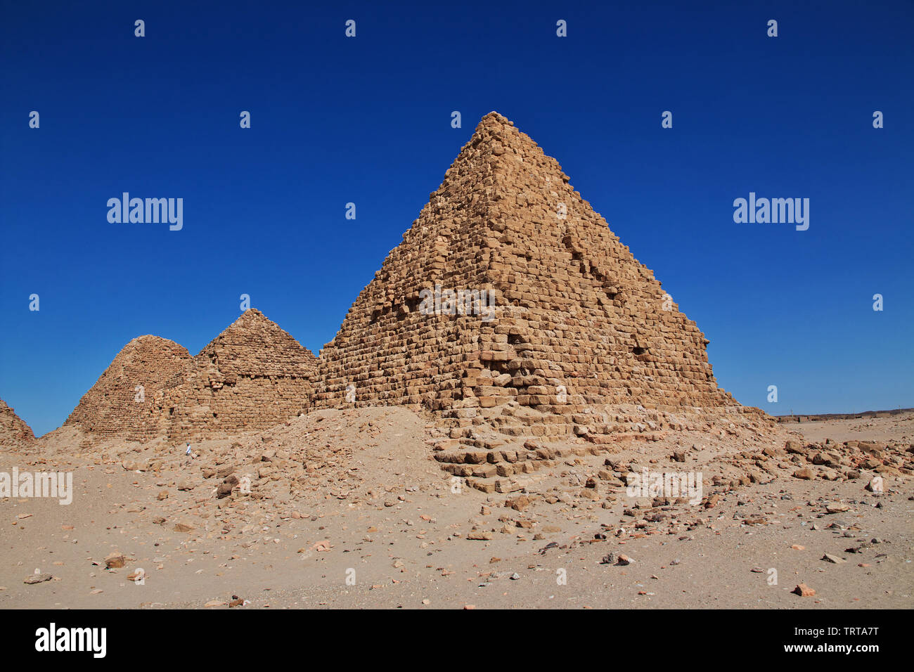 Ancient pyramids of Nuri, Sudan Stock Photo - Alamy