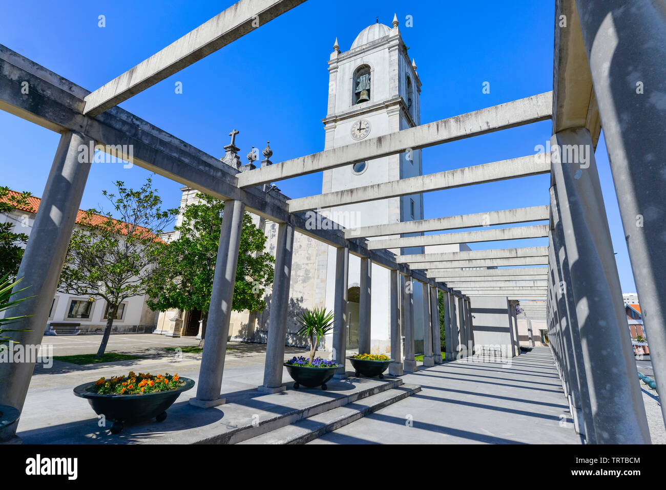XV century Aveiro Cathedral, Aveiro, Venice of Portugal, Beira Littoral ...