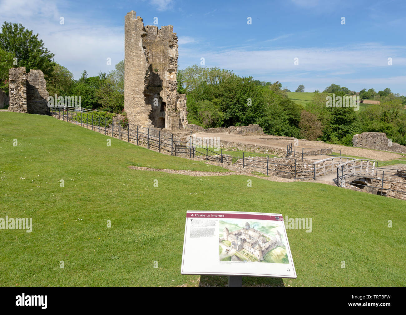 Farleigh Hungerford castle, Somerset, England, UK Stock Photo - Alamy