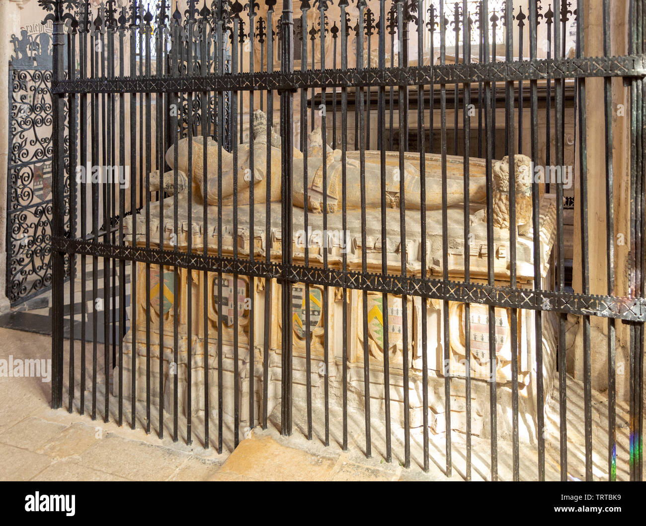 Farleigh Hungerford castle, Somerset, England, UK tomb of Sir Thomas ...