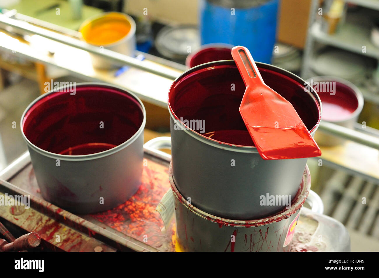 Lithographic process hi-res stock photography and images - Alamy