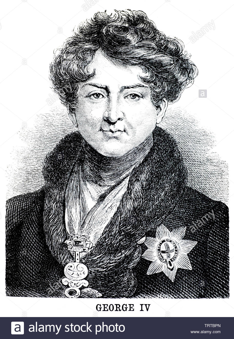 George IV, 1762 – 1830, was King of the United Kingdom of Great Britain ...