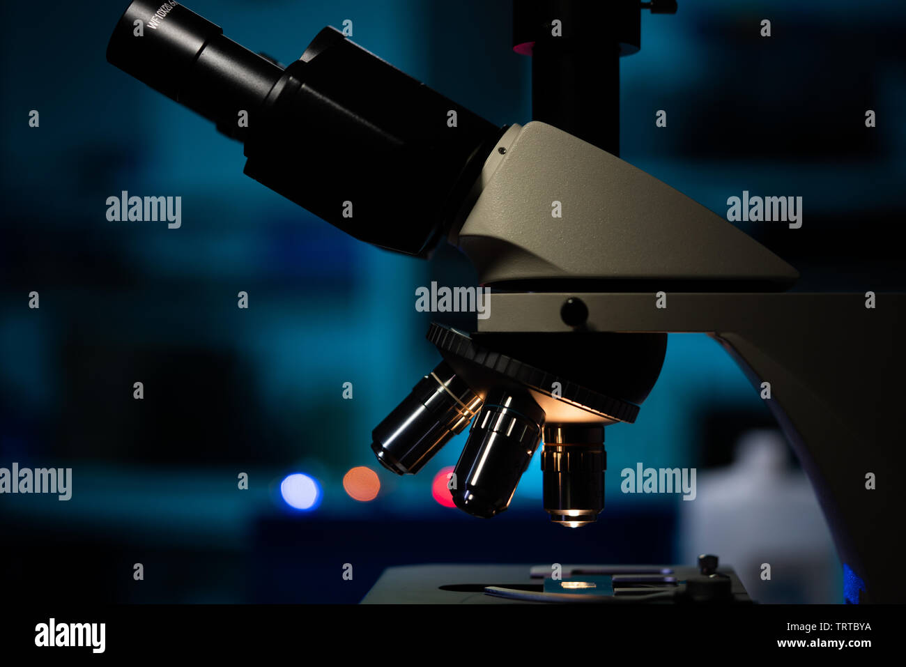 Scientific microscope in a nanotechnology laboratory Stock Photo - Alamy