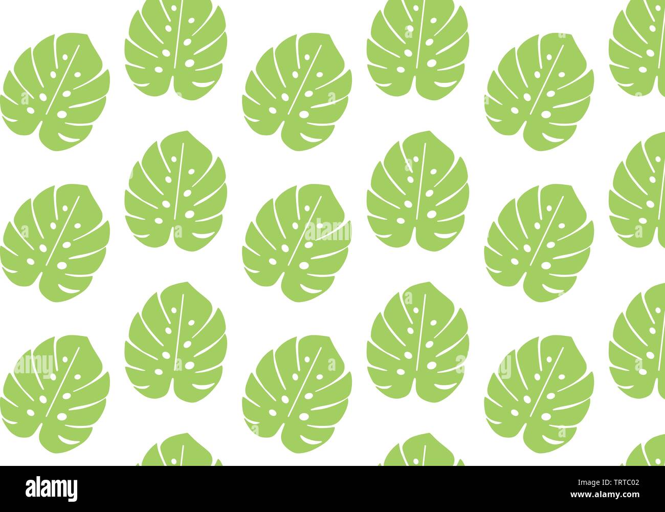 Light Green Leaf Pattern