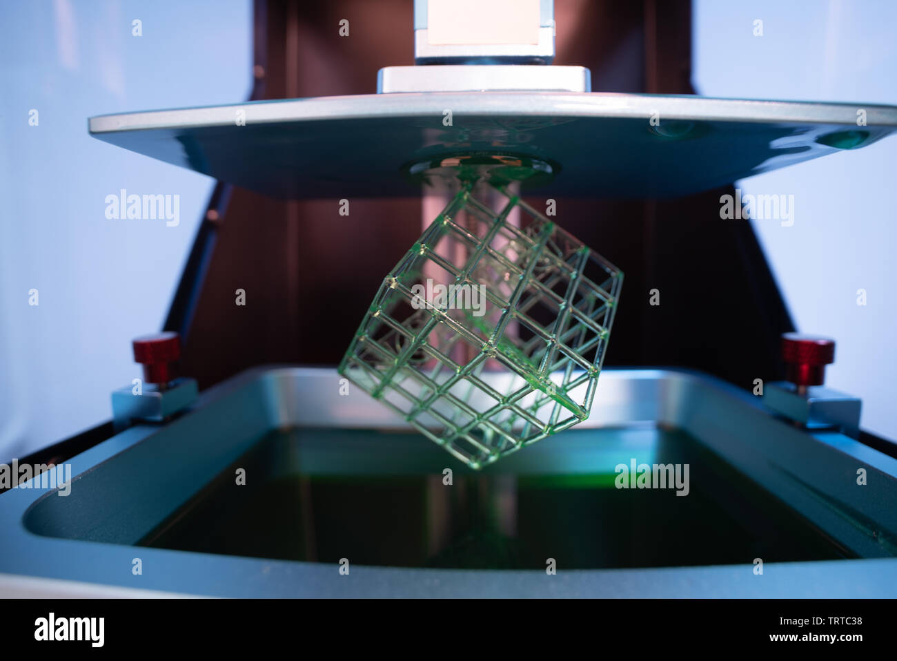 SLA Stereolithography DLP- Digital Light Processing 3D Printer Stock ...