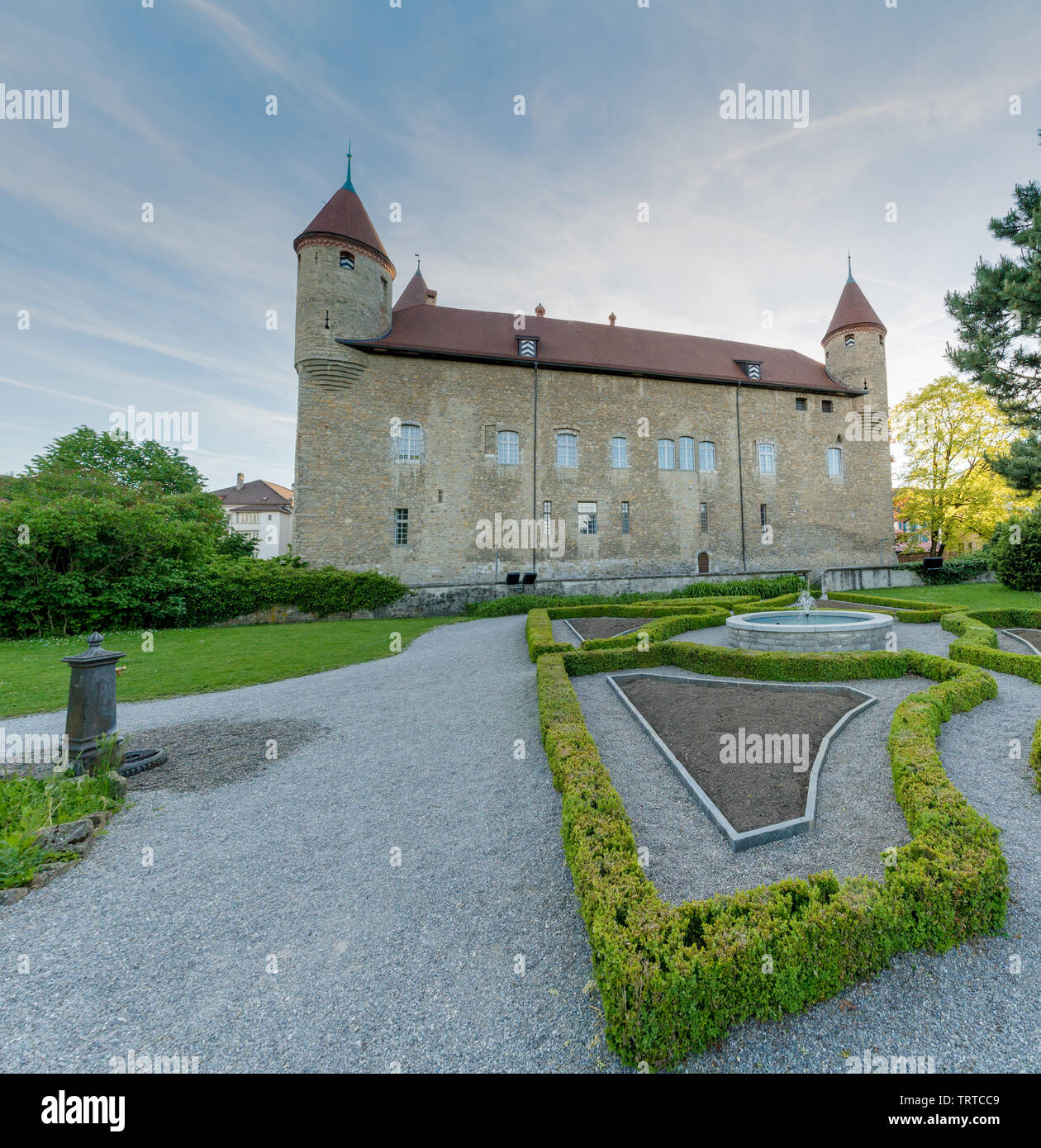 Tower castle bulle switzerland hi-res stock photography and images - Alamy