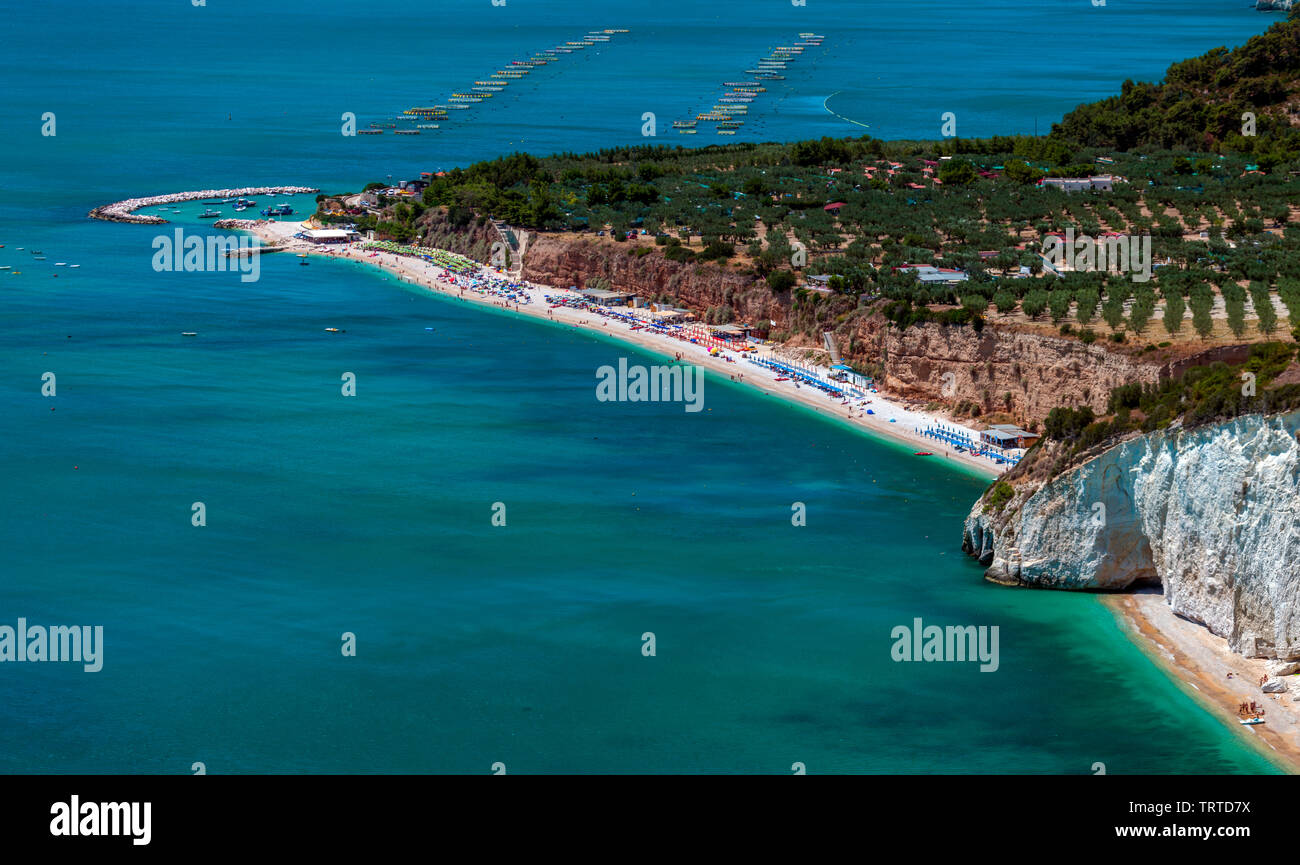 Gargano peninsula aerial hi-res stock photography and images - Alamy