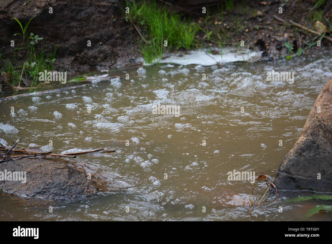 Bubbles in river hi-res stock photography and images - Alamy