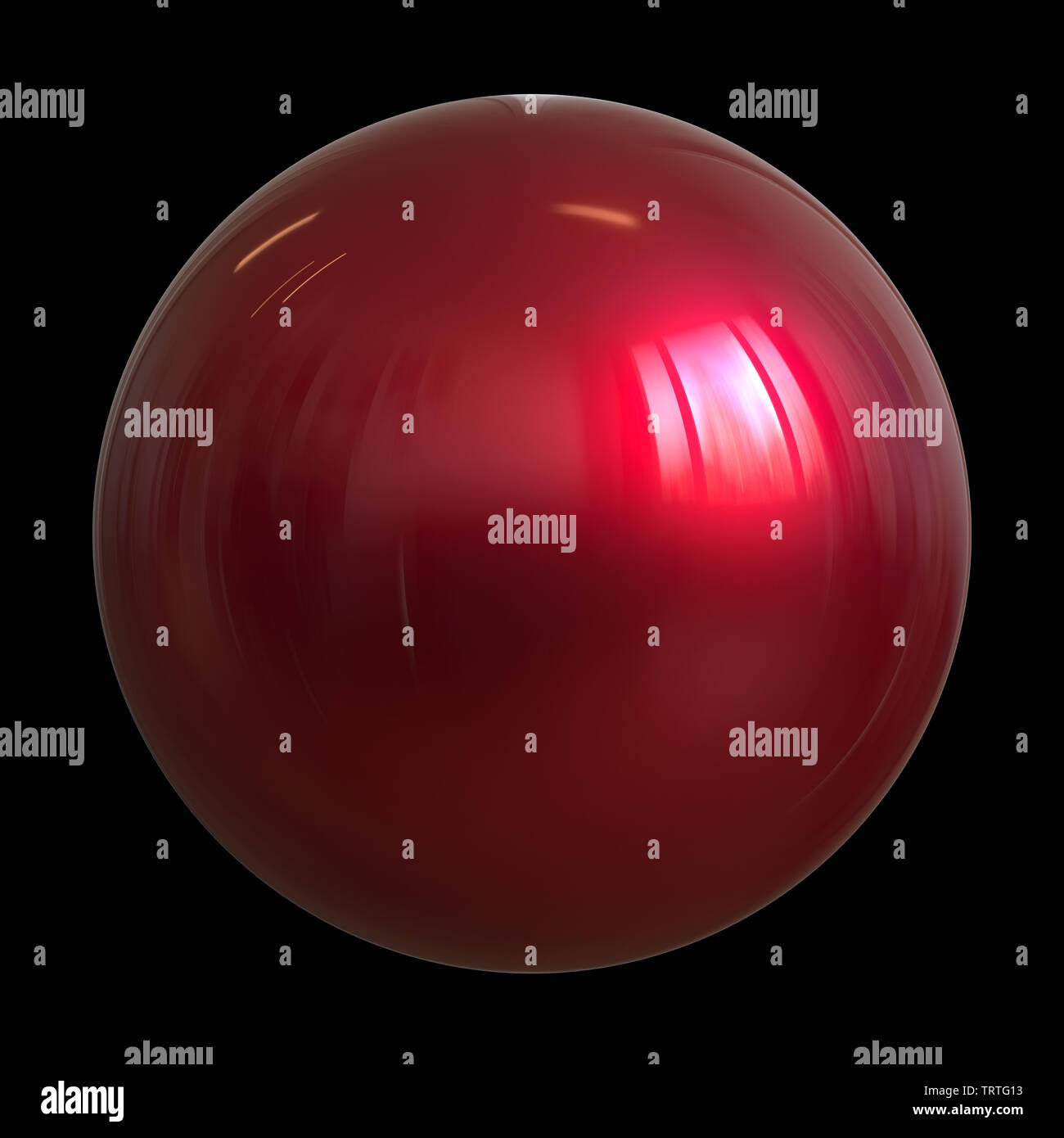 Sphere round button red basic ball circle geometric shape. Droplet atom ...