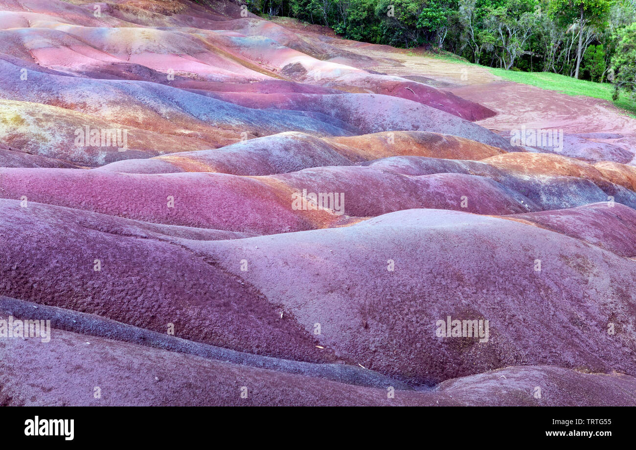 Seven Coloured Earth on Chamarel, most popular Mauritius tourist spot ...
