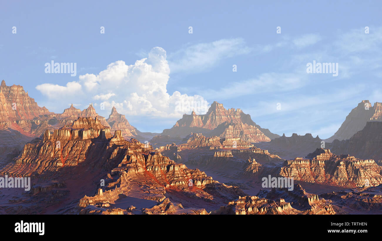 Layered landscape hi-res stock photography and images - Alamy