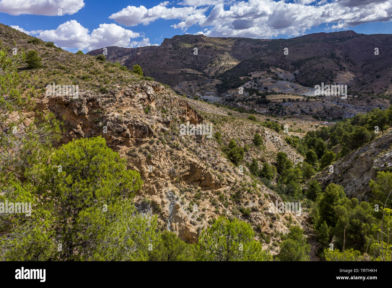 Andalusia mountain Landscape, Spain Stock Photo - Alamy