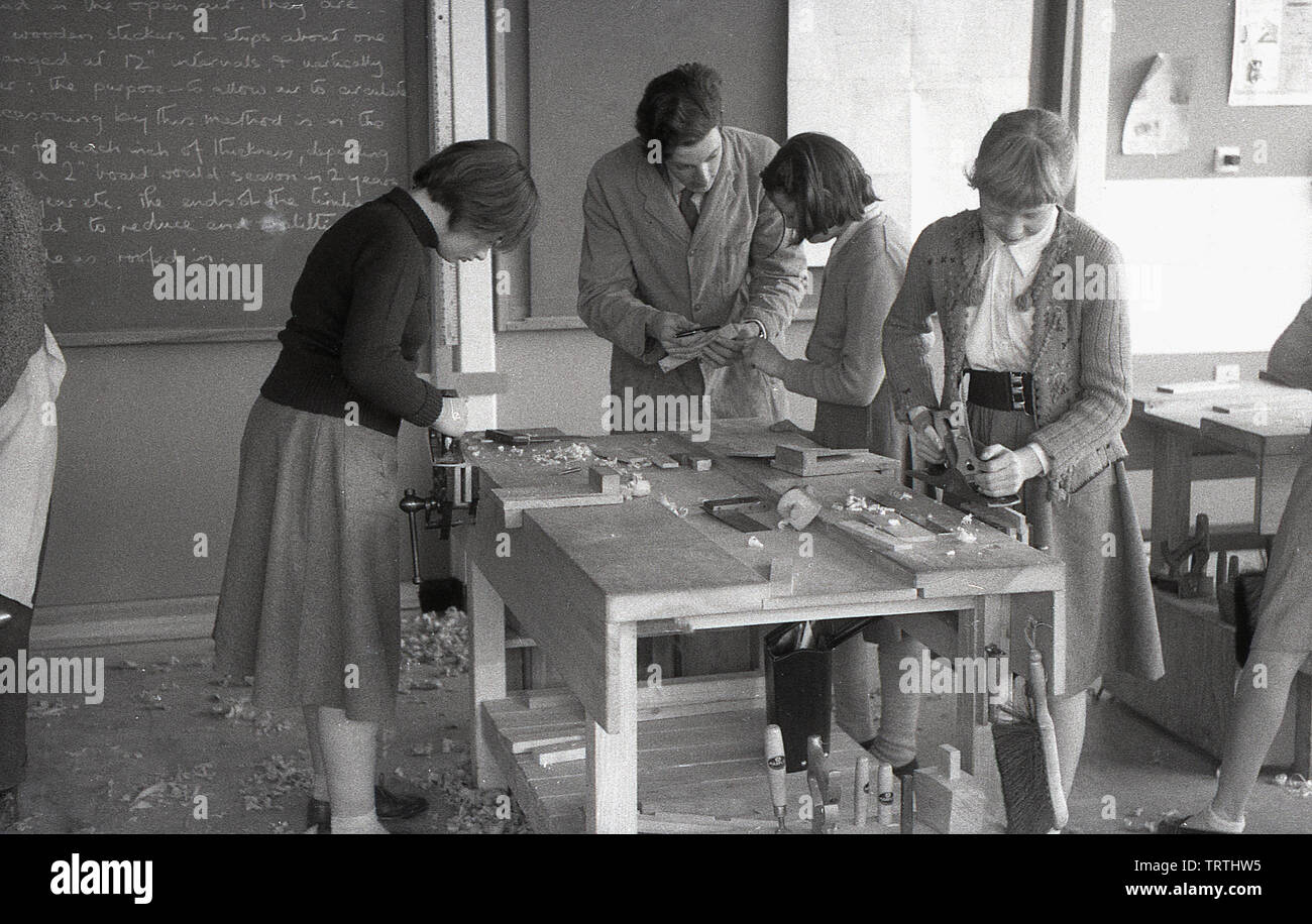 1950s school class hi-res stock photography and images - Alamy