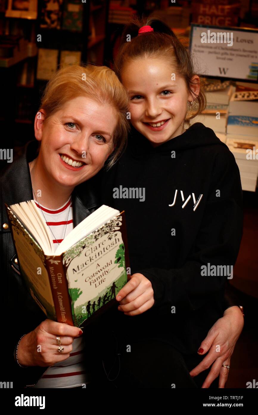 Clare Mackintosh, and her daughter Ivy, 11, who features in her new ...