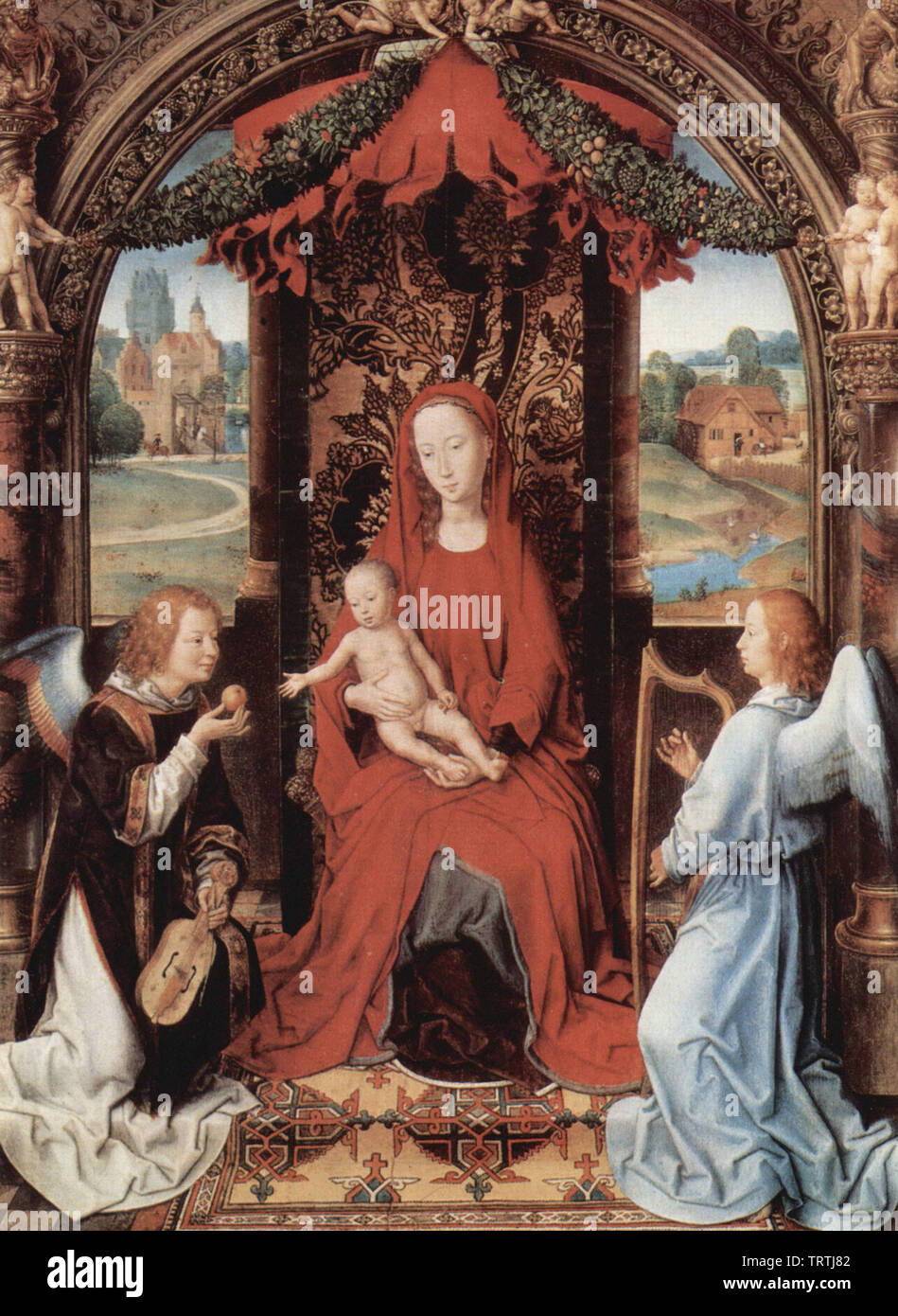 Painting of angels hans memling hi-res stock photography and images - Alamy