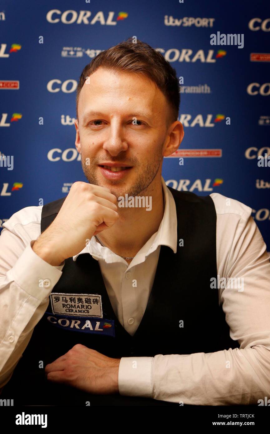 Judd Trump from Bristol, wins the finals of the Coral World Grand Prix ...