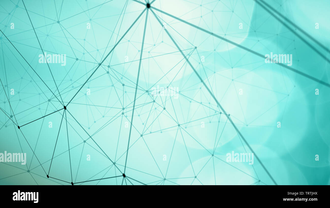 Connecting the dots abstract circles backgrounds Stock Photo - Alamy