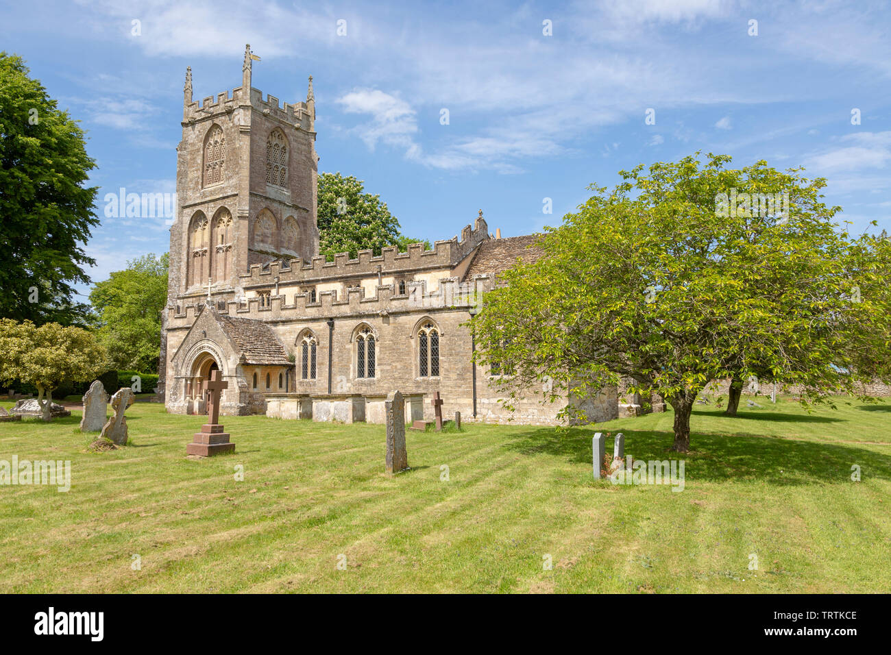Church of Saint Mary, Hemington, Somerset, England, UK Stock Photo - Alamy