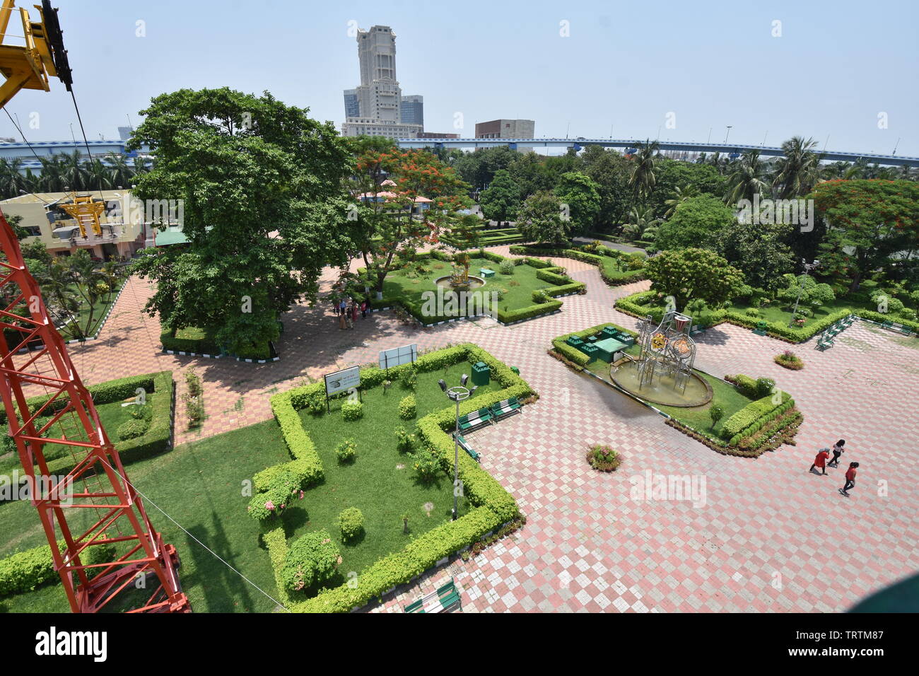 Front garden of the Science City, Kolkata, India Stock Photo - Alamy