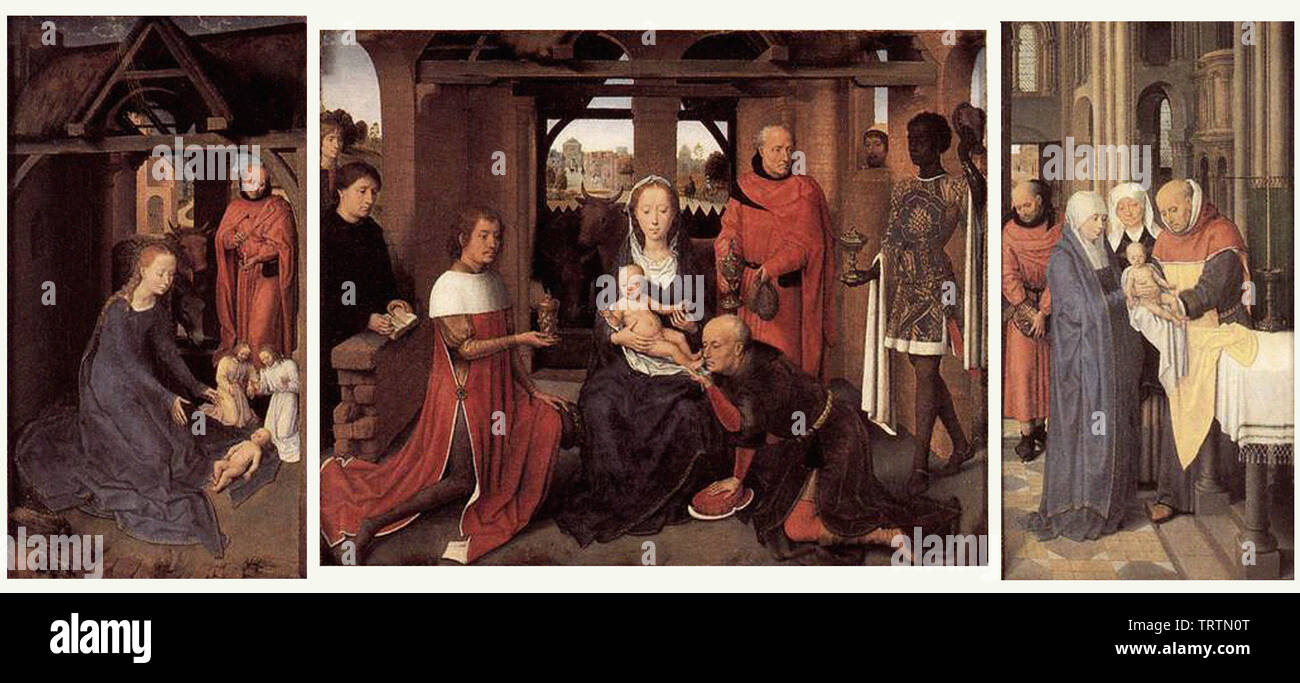 Triptych of jan floreins hi-res stock photography and images - Alamy