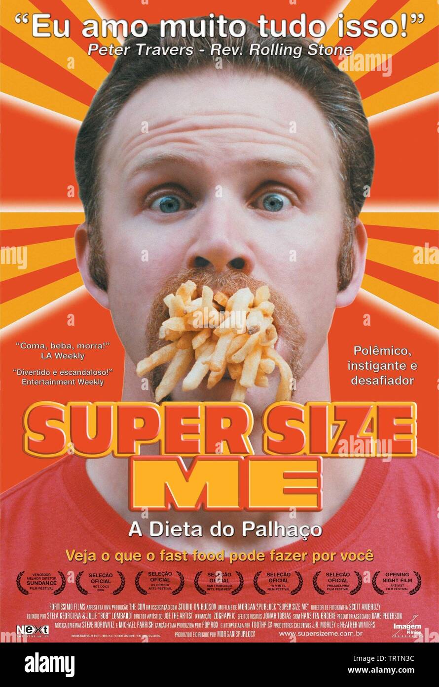 SUPER SIZE ME (2004). Copyright: Editorial use only. No merchandising ...