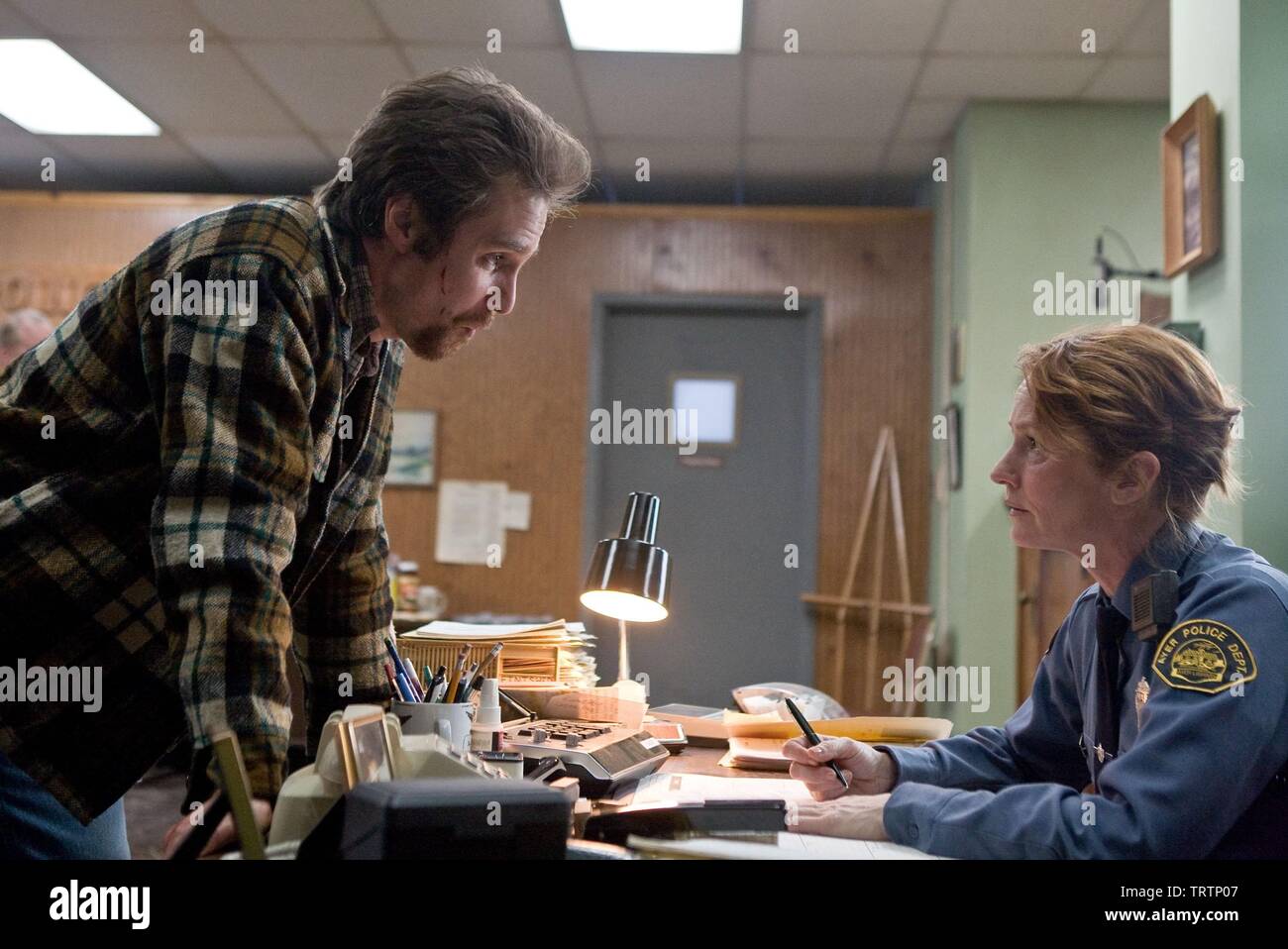 SAM ROCKWELL and MELISSA LEO in CONVICTION (2010). Copyright: Editorial ...