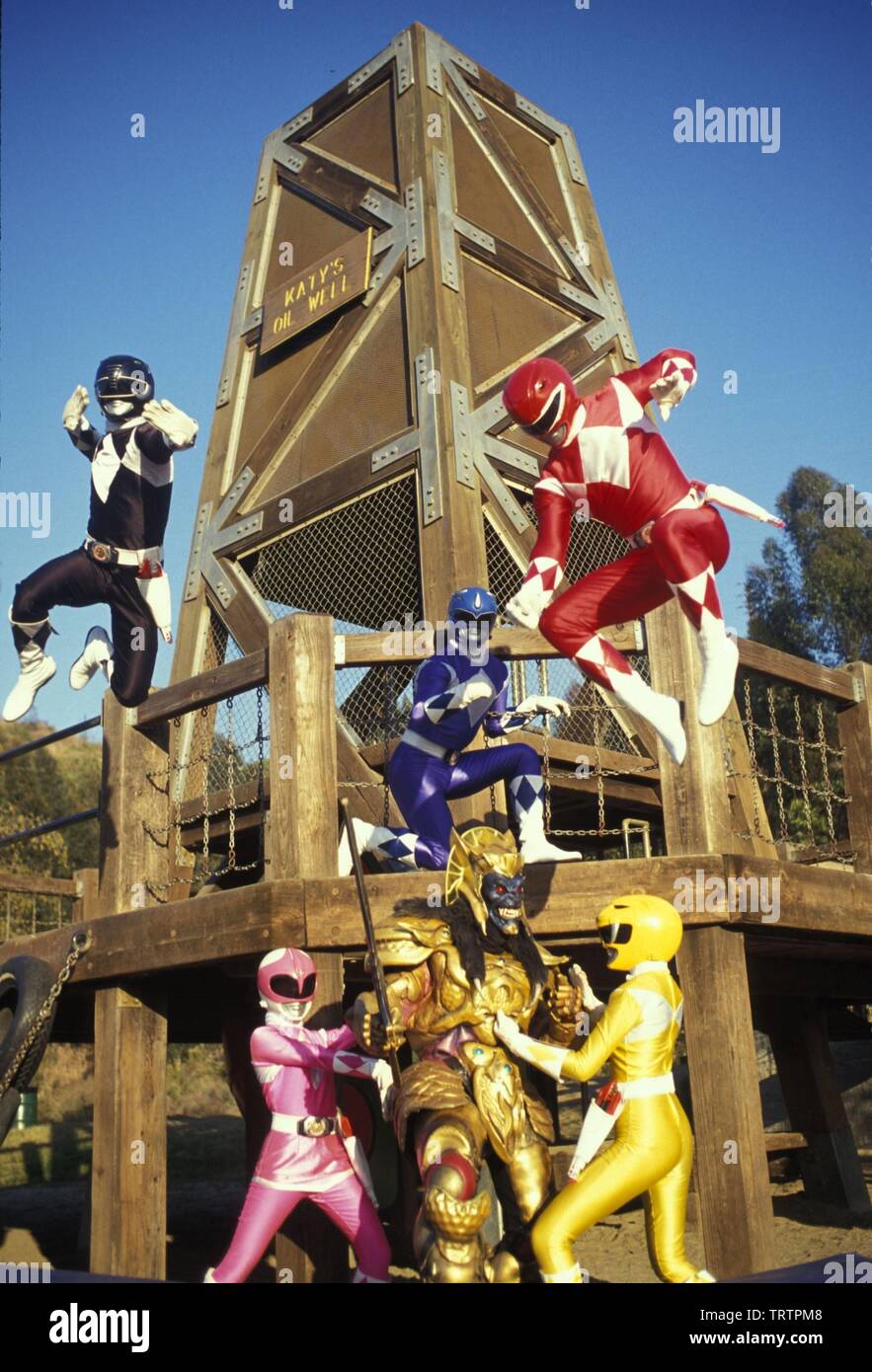 Mighty morphin power rangers hi-res stock photography and images - Alamy