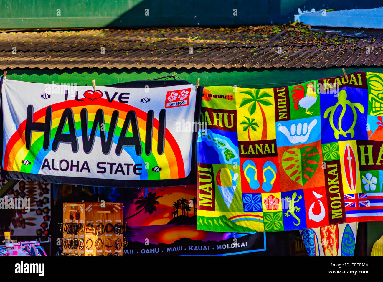 Welcome to hawaii sign hi-res stock photography and images - Alamy