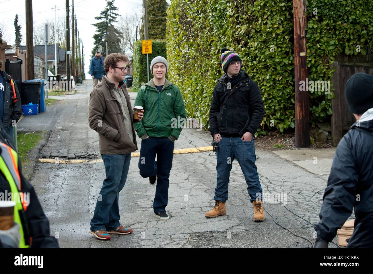 JOSEPH GORDON-LEVITT , SETH ROGEN and JONATHAN LEVINE in 50/50 (2011 ...