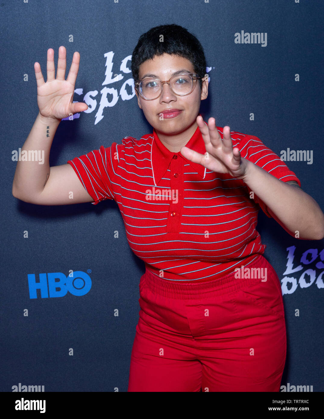 New York, NY - June 10, 2019: Lorelei Ramirez attends Los Spookys by HBO special screening at ...