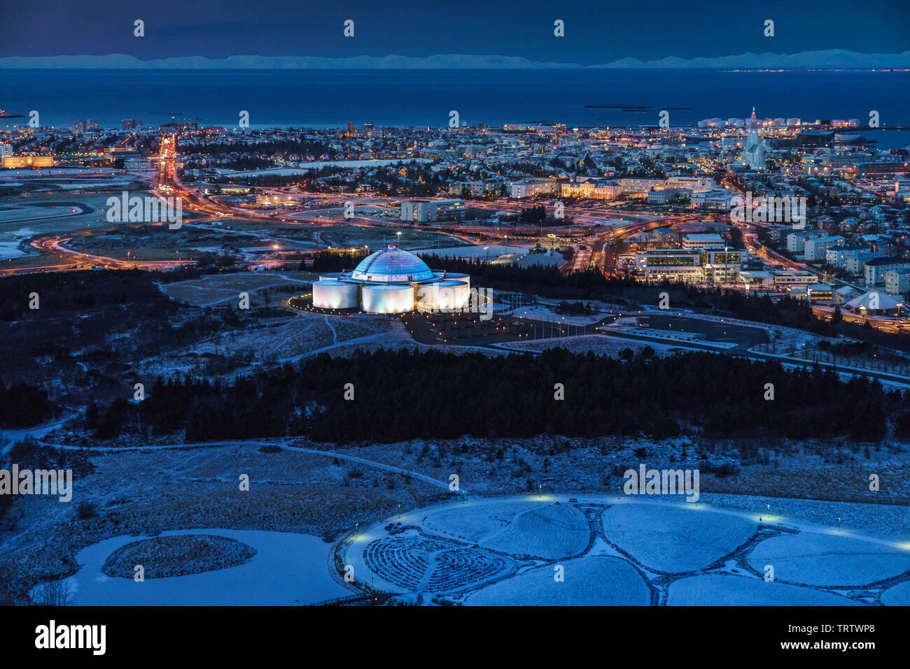 Reykjavik from perlan hi-res stock photography and images - Alamy