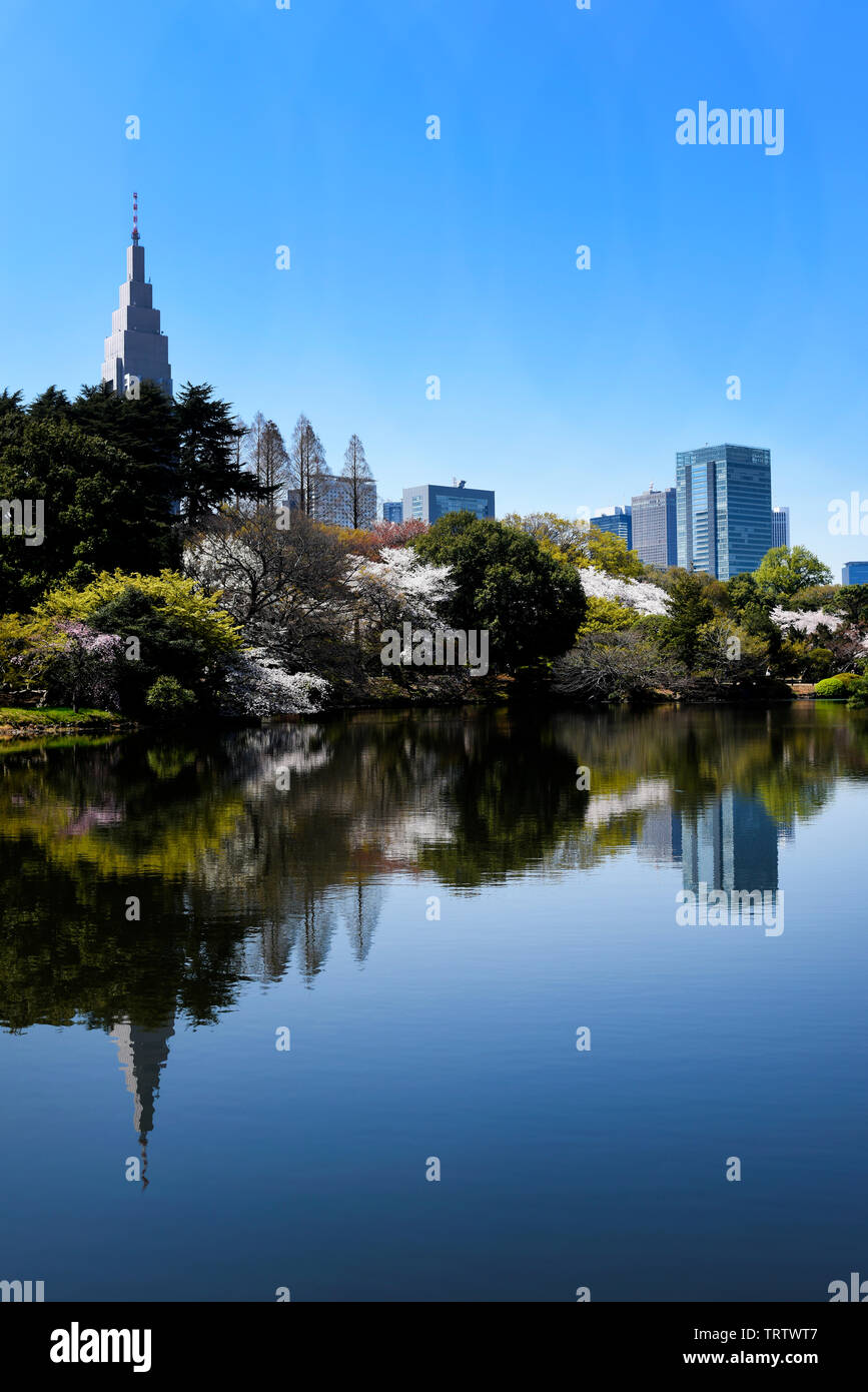 Gyoen gardens in shinjuku hi-res stock photography and images - Alamy