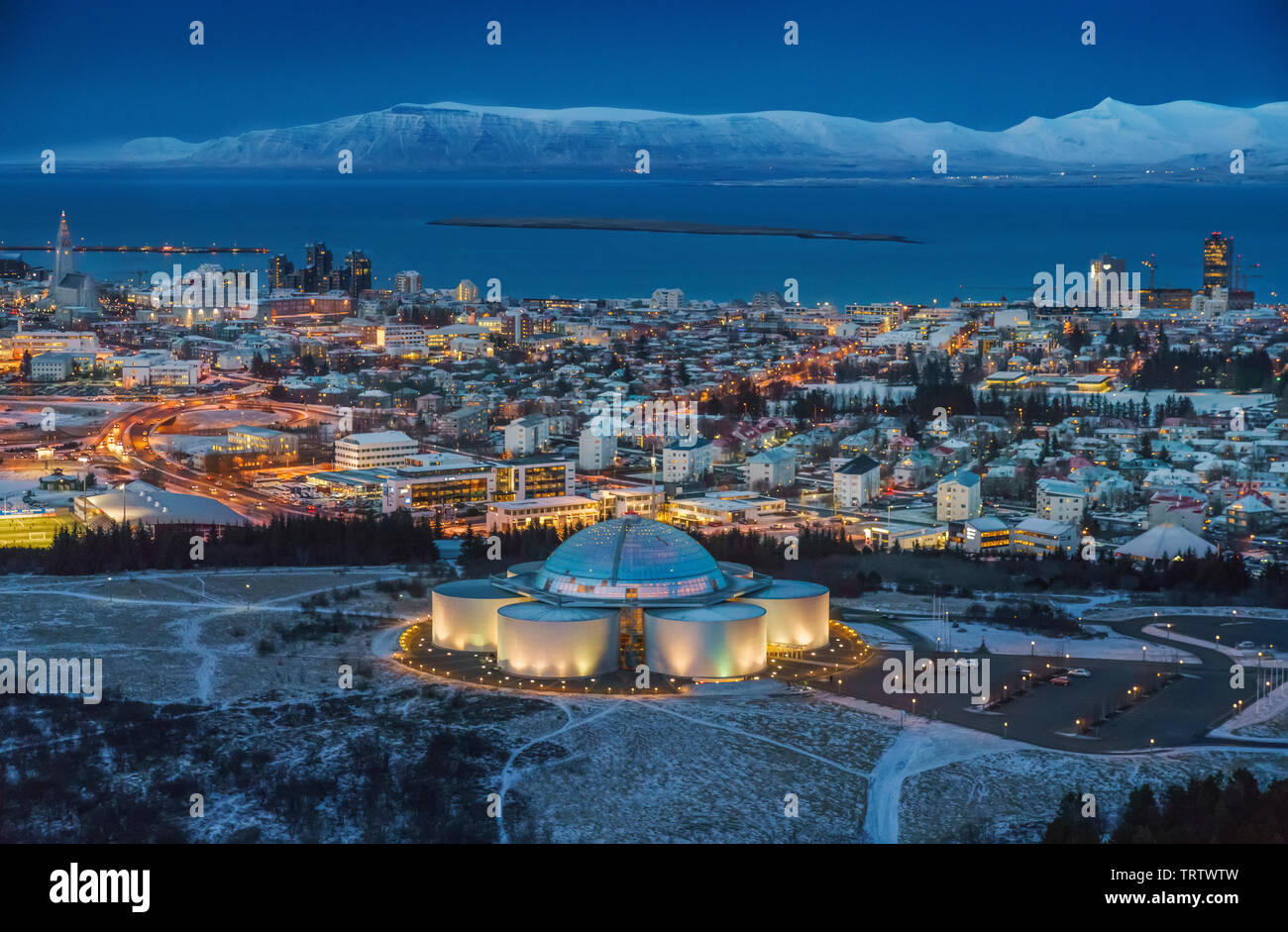 Perlan (The Pearl) Reykjavik, Iceland Stock Photo - Alamy
