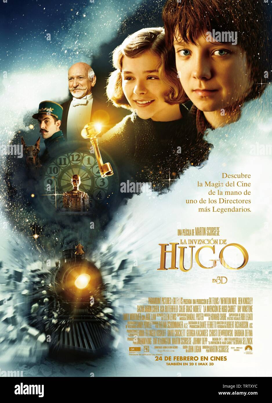 HUGO (2011). Copyright: Editorial use only. No merchandising or book ...