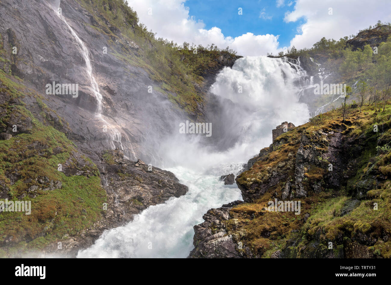 Scandinavian waterfalls hi-res stock photography and images - Alamy