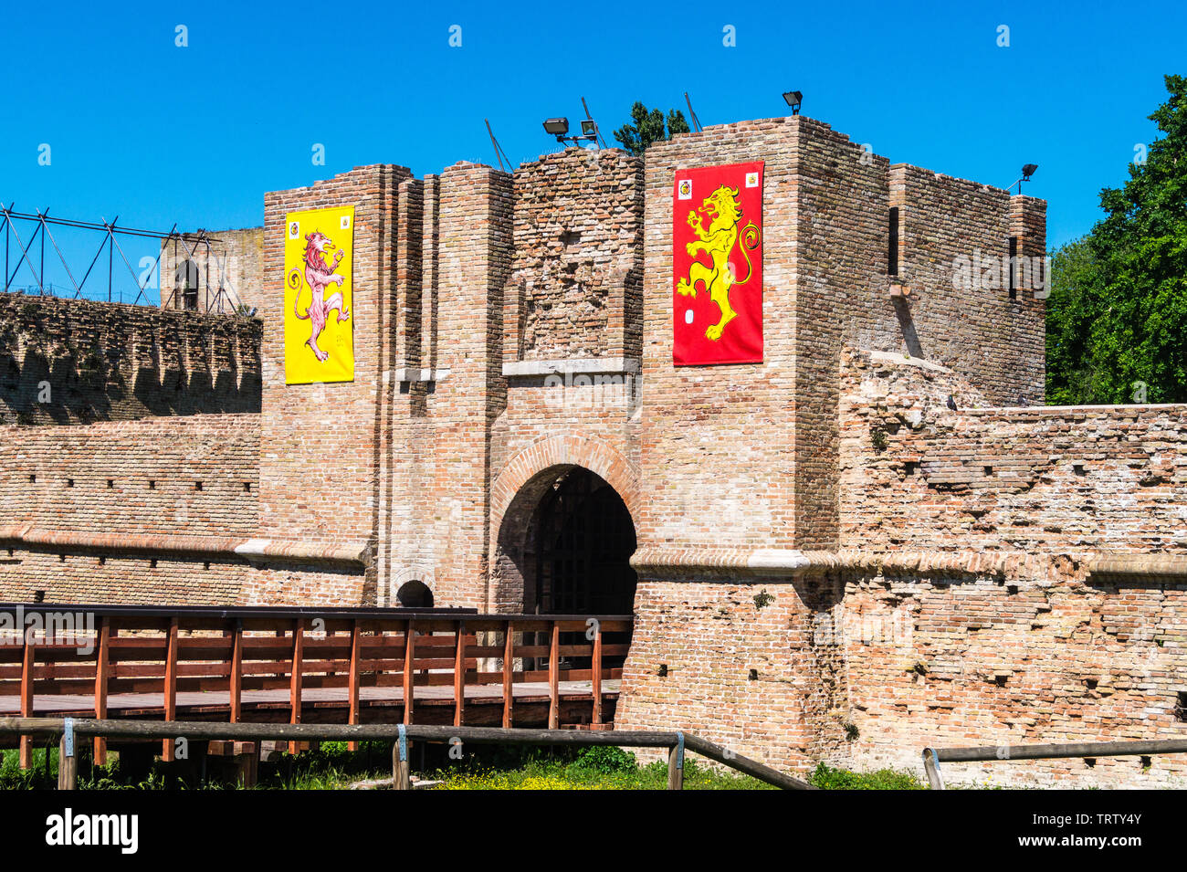 Venetian fort of Rocca Brancaleone, Ravenna, Emilia-Romagna, Italy ...