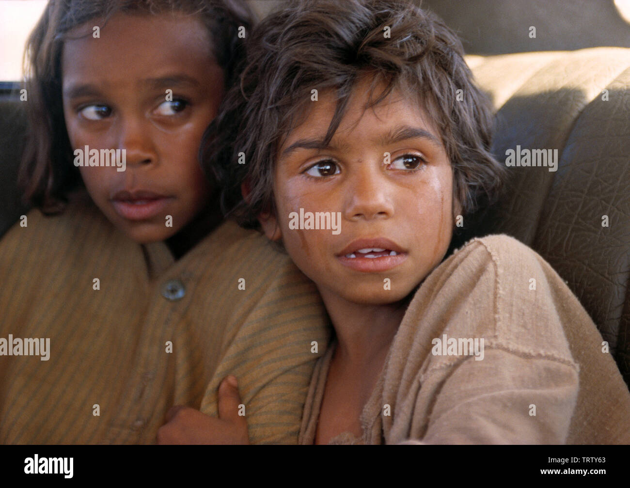 EVERLYN SAMPI in RABBIT-PROOF FENCE (2002). Copyright: Editorial use ...