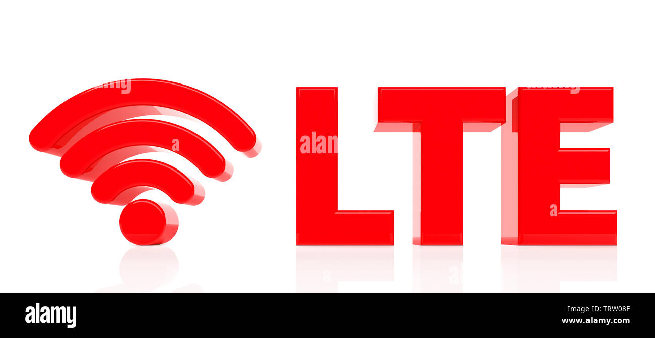 LTE Symbol - Illustration Stock Photo - Alamy