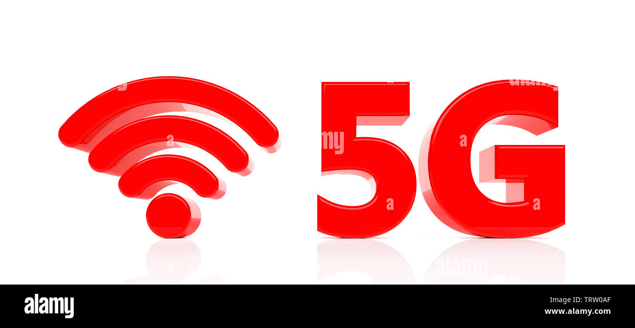 5G Symbol - Illustration Stock Photo - Alamy