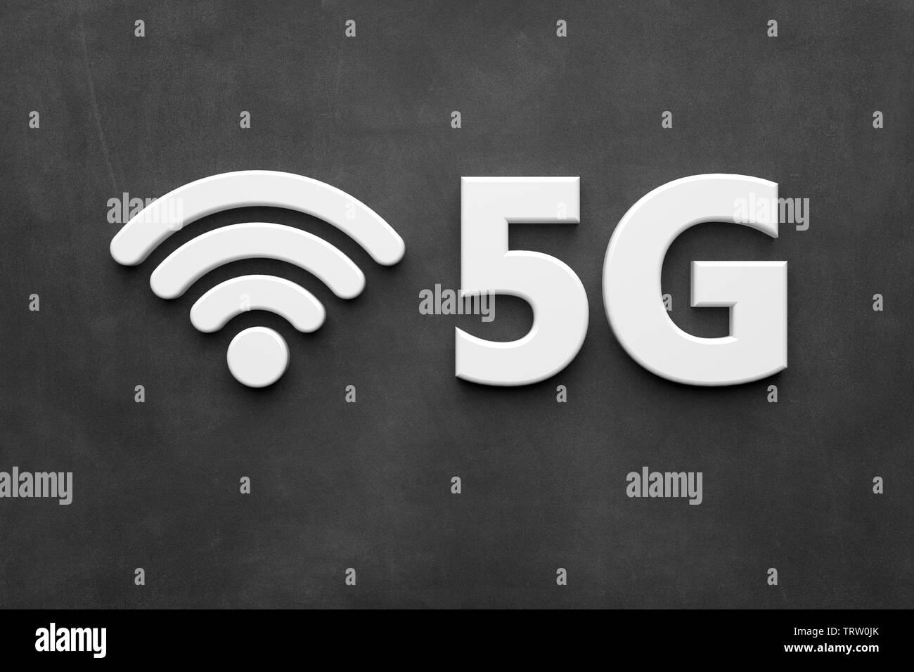 5G Symbol - Illustration Stock Photo - Alamy
