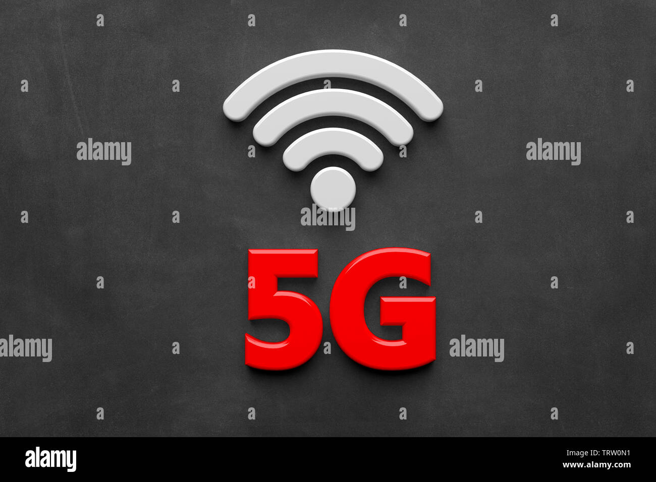 5G Symbol - Illustration Stock Photo - Alamy
