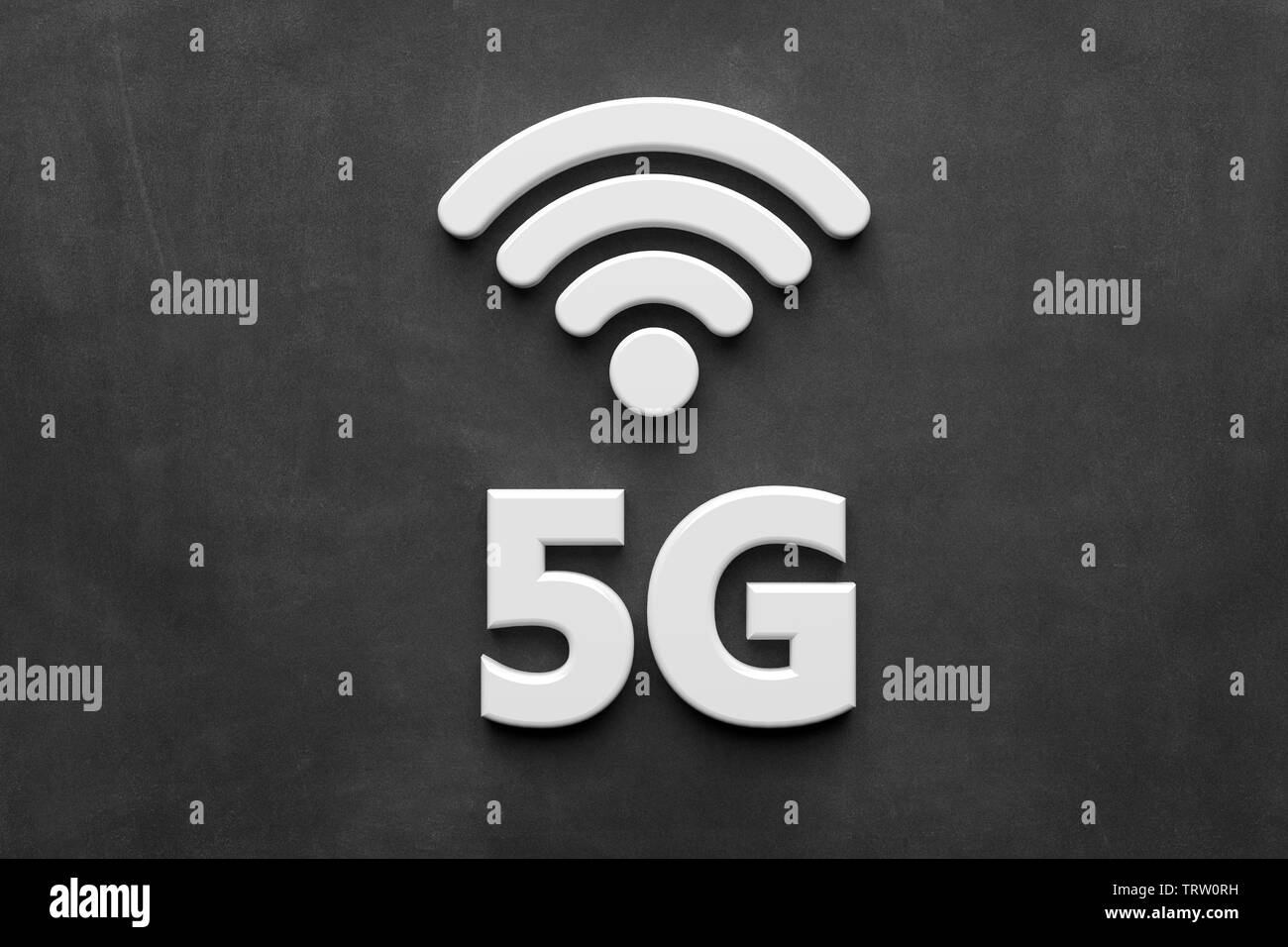 5G Symbol - Illustration Stock Photo - Alamy