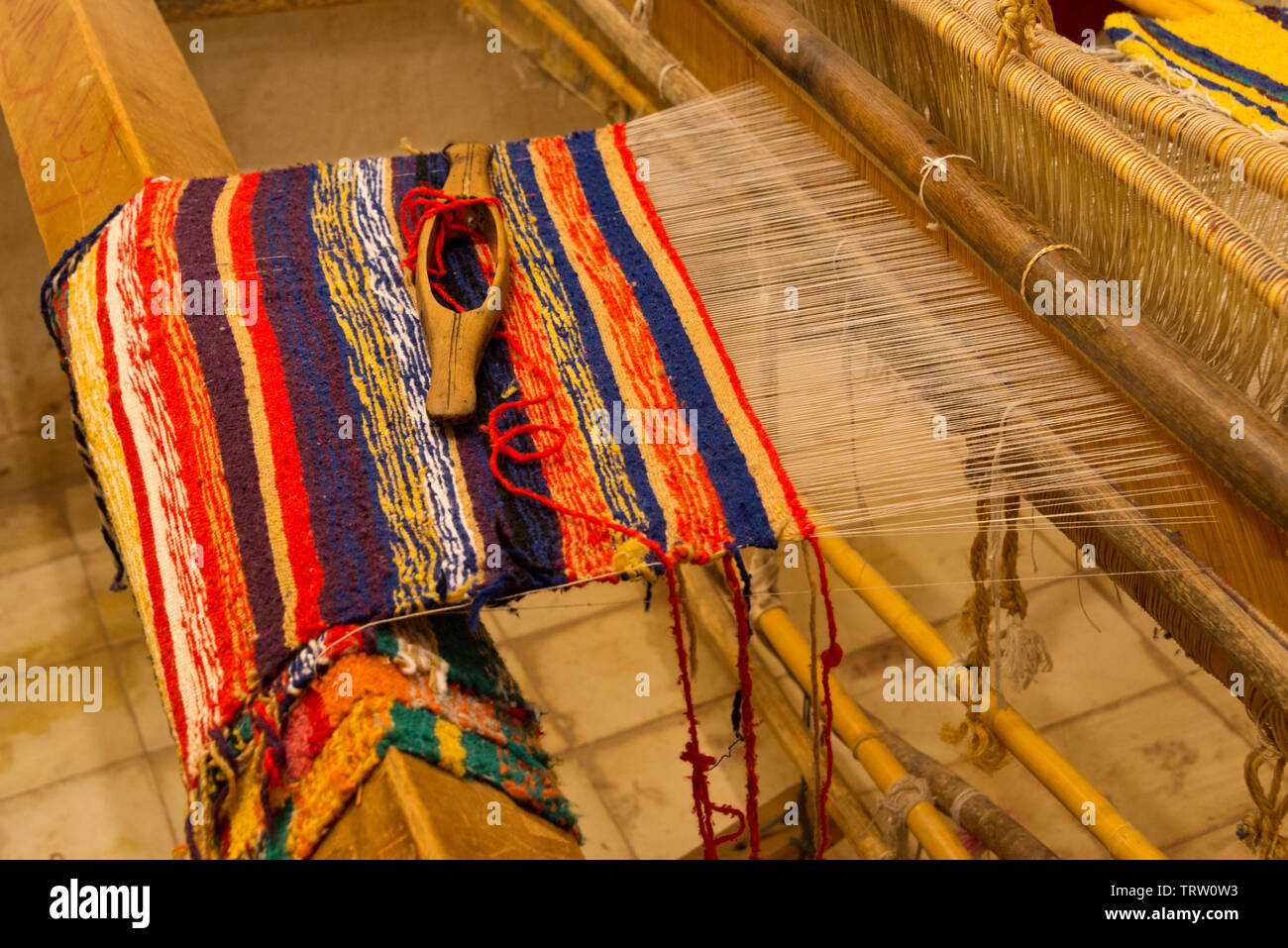 Traditional moroccan loom hi-res stock photography and images - Alamy