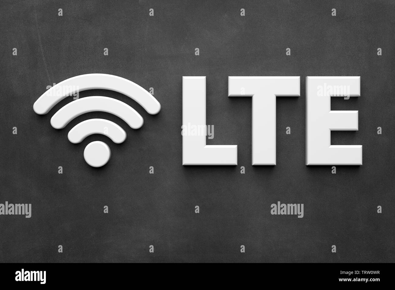 LTE Symbol - Illustration Stock Photo - Alamy