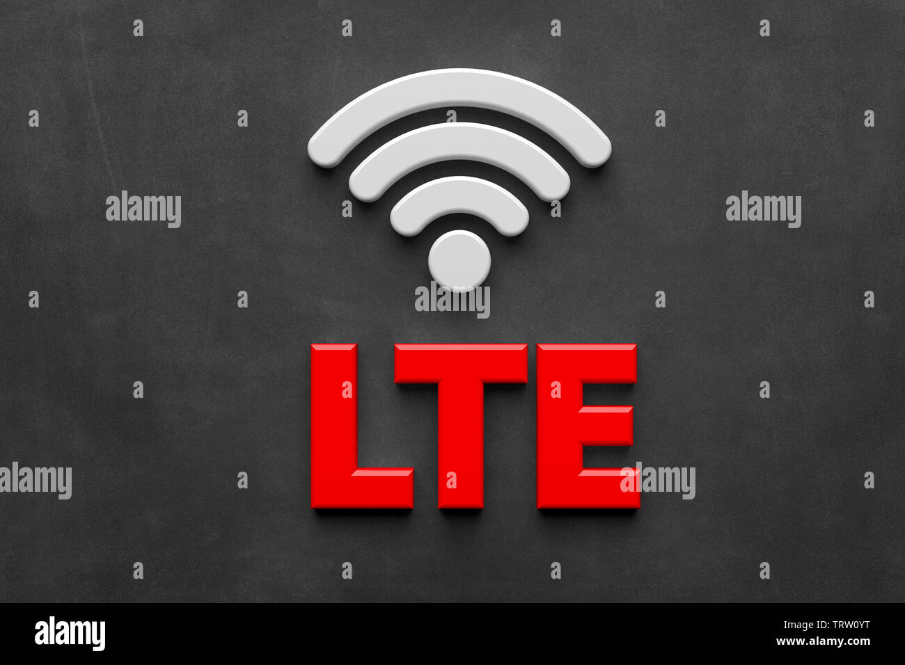 LTE Symbol - Illustration Stock Photo - Alamy