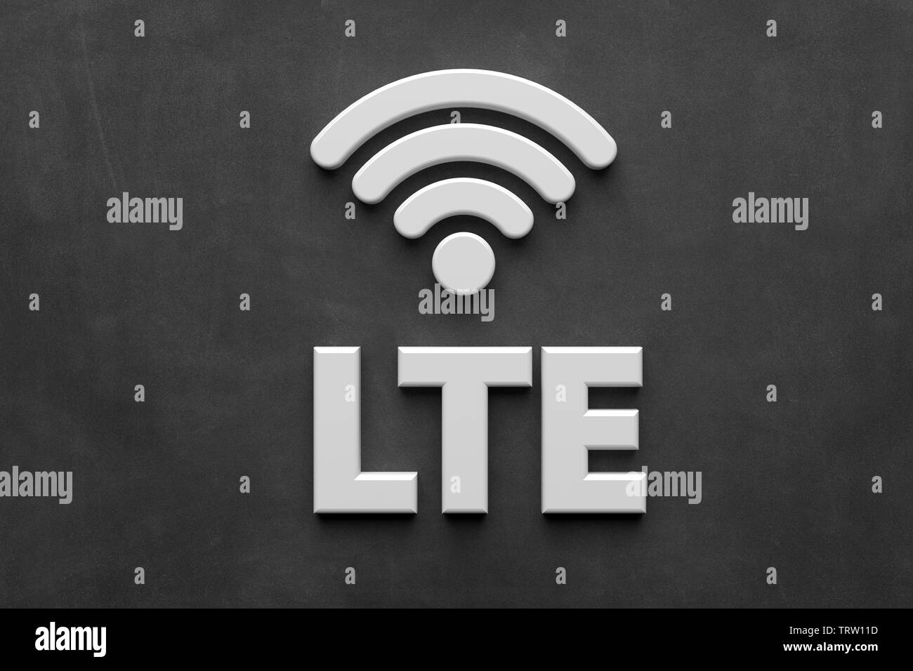 LTE Symbol - Illustration Stock Photo - Alamy