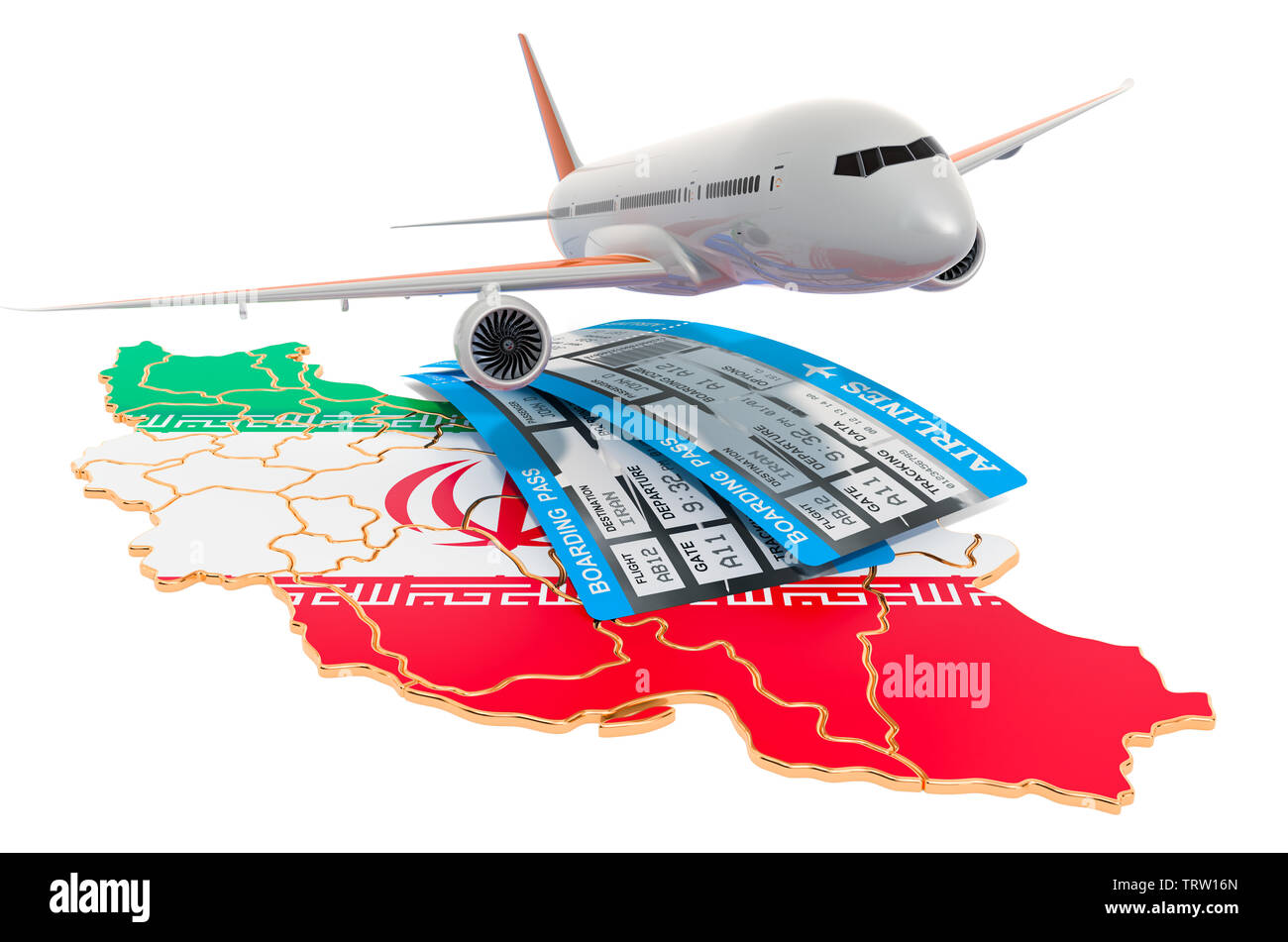Iran airline Cut Out Stock Images & Pictures - Alamy